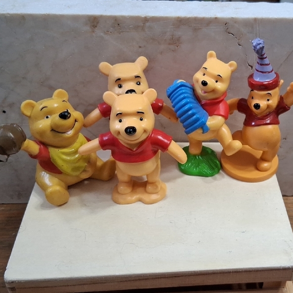Disney | Toys | Disney Winnie The Pooh Action Figure Set | Poshmark